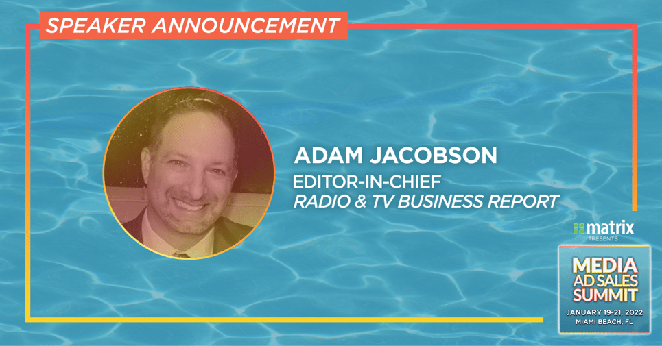 Adam Jacobson, Editor-in-Chief at Radio & Television Report, Officially ...