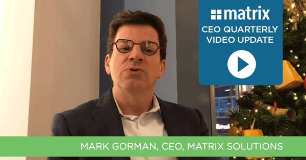 Matrix Solutions CEO Quarterly Update Q4 2018